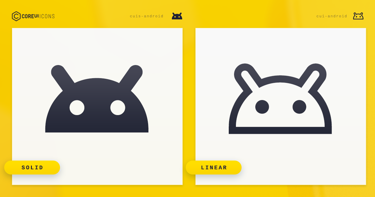 Android Icon · Brand · Coreui Icons · Svg Javascript Typescript And Webfont