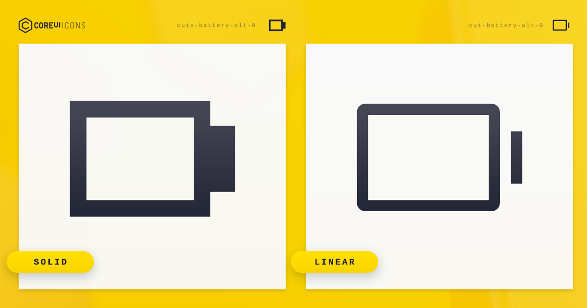 Battery Alt 0 Icon · Linear · CoreUI Icons · SVG, JavaScript ... Battery Alt 0 Icon · Linear · CoreUI Icons · SVG, JavaScript ...