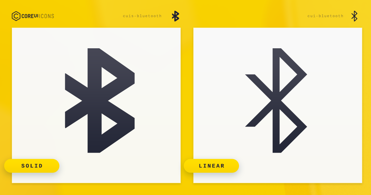 Bluetooth Icon · Linear · CoreUI Icons · SVG, JavaScript, TypeScript ... Bluetooth Icon · Linear · CoreUI Icons · SVG, JavaScript, TypeScript ...