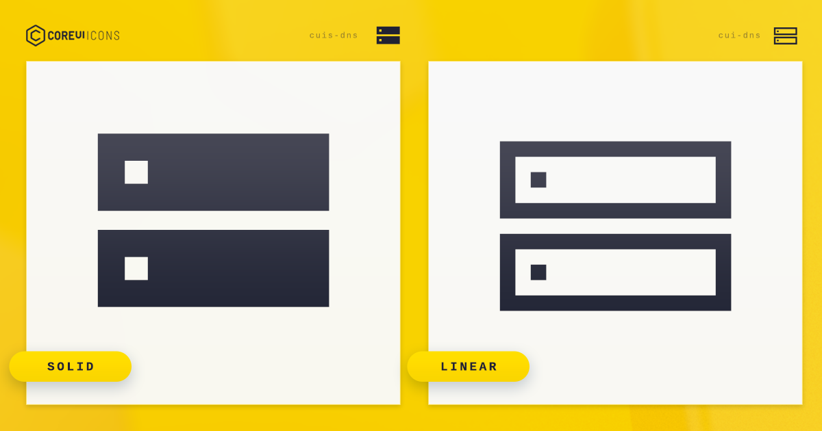 Dns Icon · Solid · Coreui Icons · Svg Javascript Typescript And Webfont