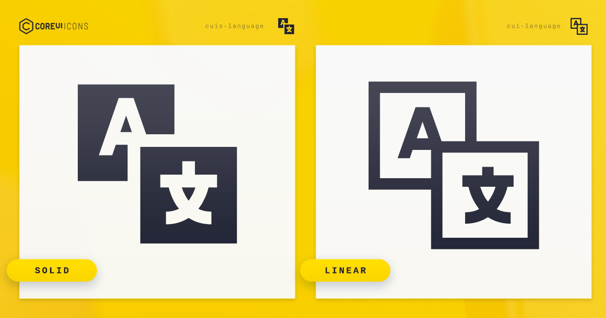 Language Icon · Linear · CoreUI Icons · SVG, JavaScript, TypeScript ... Language Icon · Linear · CoreUI Icons · SVG, JavaScript, TypeScript ...