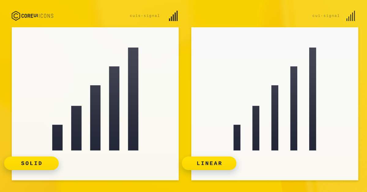 Signal Icon · Linear · Coreui Icons · Svg Javascript Typescript And Webfont 4872
