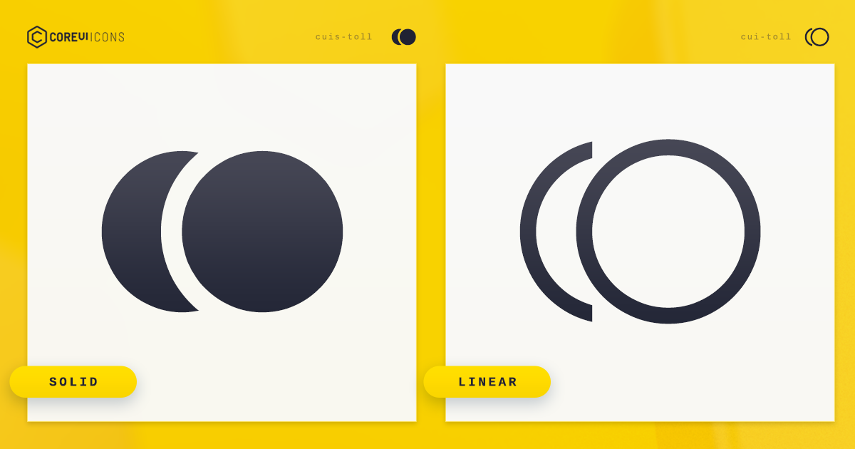 Toll Icon · Solid · Coreui Icons · Svg Javascript Typescript And Webfont