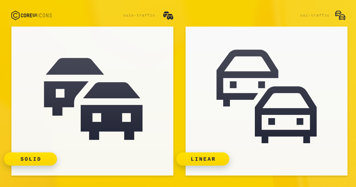 Traffic Icon · Linear · Coreui Icons · Svg Javascript Typescript And Webfont