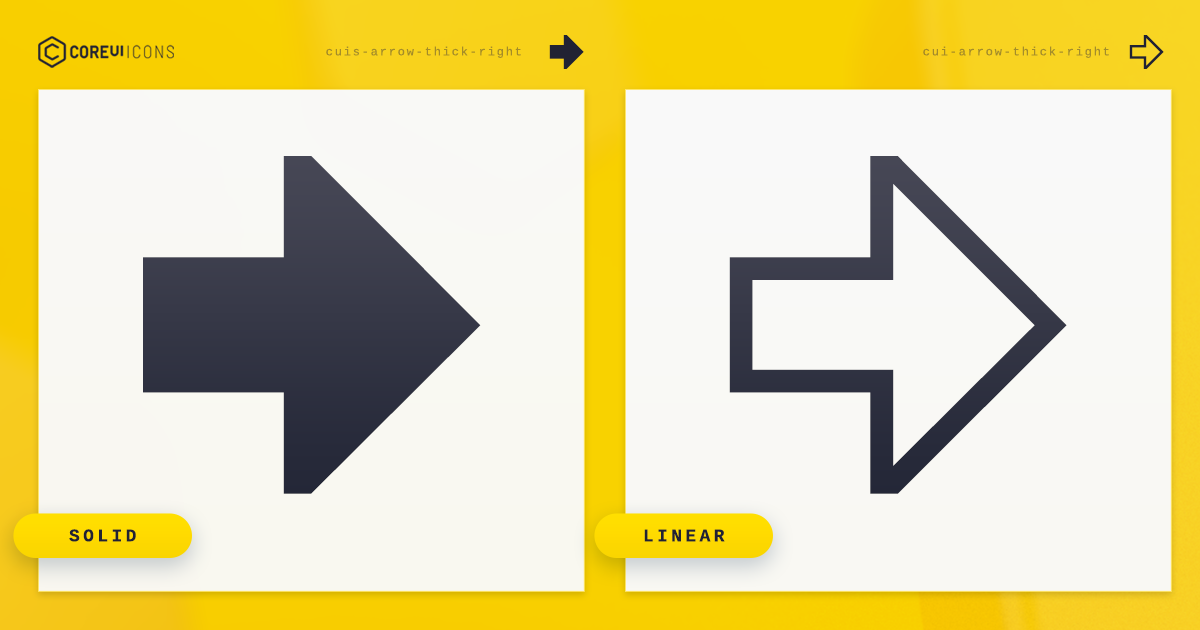 Arrow Thick Right Icon · Solid · CoreUI Icons · SVG, JavaScript ... Arrow Thick Right Icon · Solid · CoreUI Icons · SVG, JavaScript ...