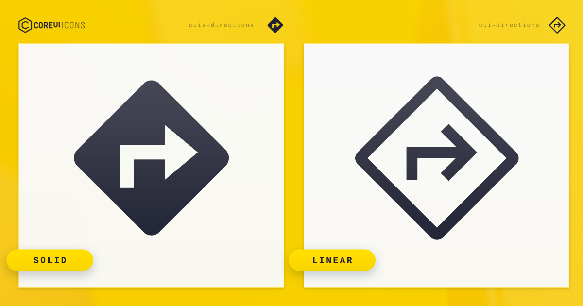 Directions Icon · Linear · CoreUI Icons · SVG, JavaScript, TypeScript ... Directions Icon · Linear · CoreUI Icons · SVG, JavaScript, TypeScript ...