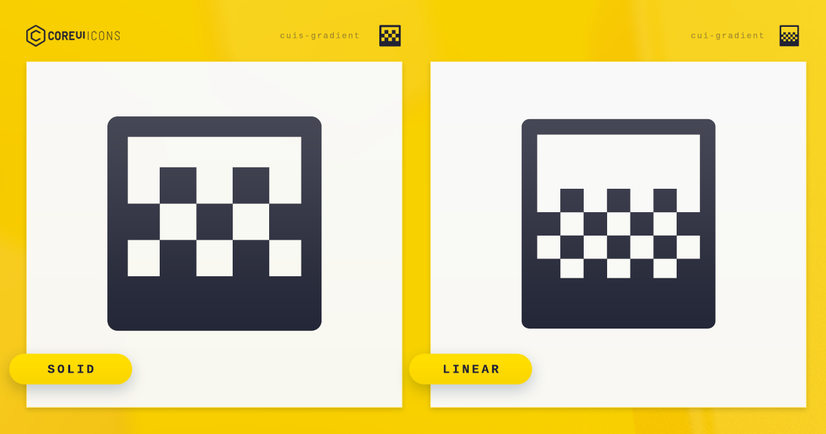Gradient Icon · Linear · Coreui Icons · Svg Javascript Typescript And Webfont