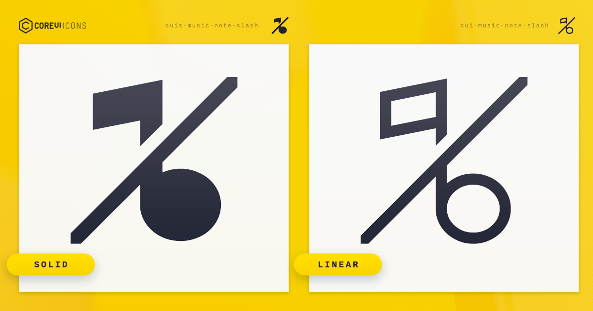 Music Note Slash Icon · Solid · CoreUI Icons · SVG, JavaScript ... Music Note Slash Icon · Solid · CoreUI Icons · SVG, JavaScript ...