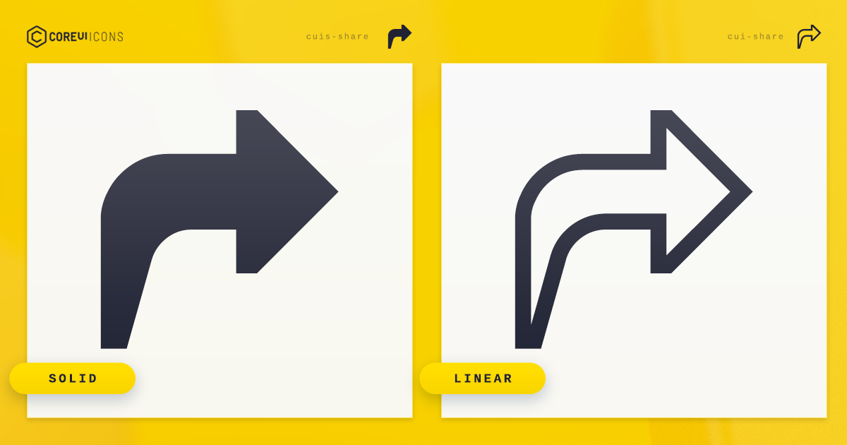 Share Icon · Linear · Coreui Icons · Svg Javascript Typescript And Webfont